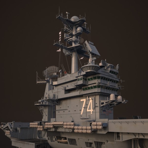 3d cvn 74 aircraft model