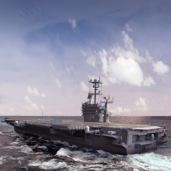 3d cvn 74 aircraft model