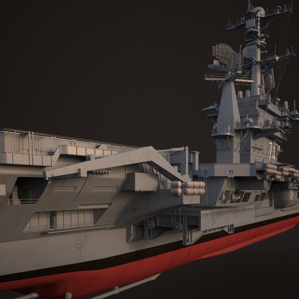 3d cvn 74 aircraft model