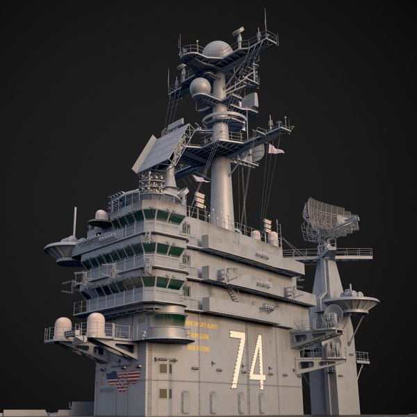 3d cvn 74 aircraft model