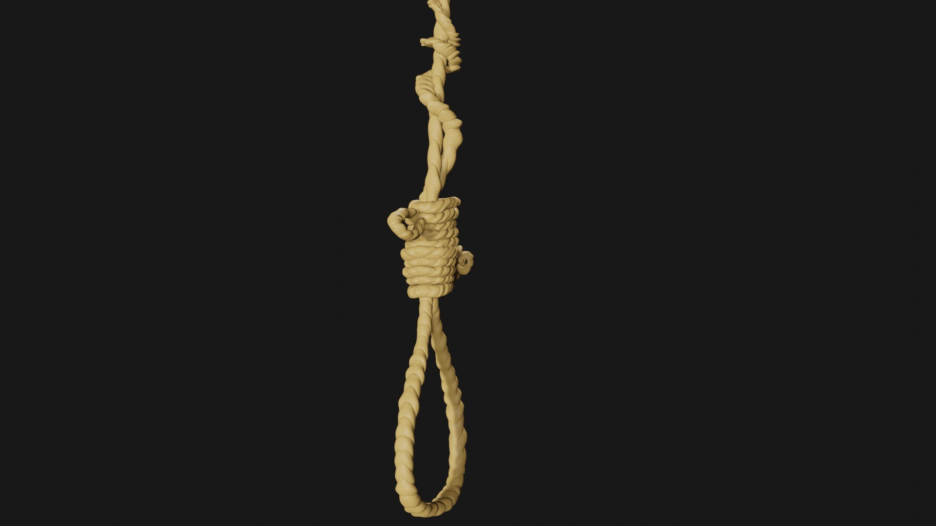 Hangman Noose 3D - TurboSquid 1826421