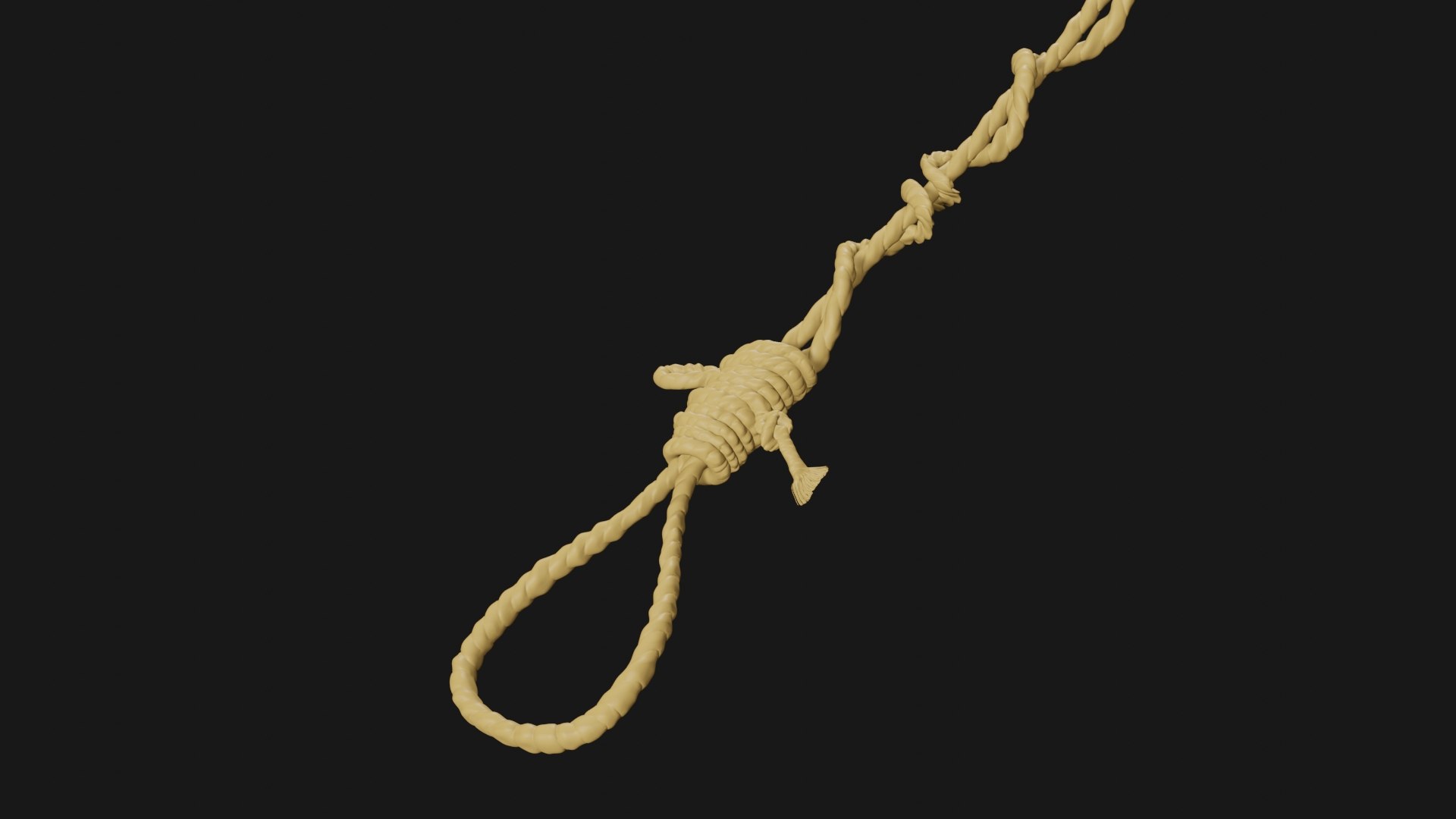Hangman Noose 3D - TurboSquid 1826421