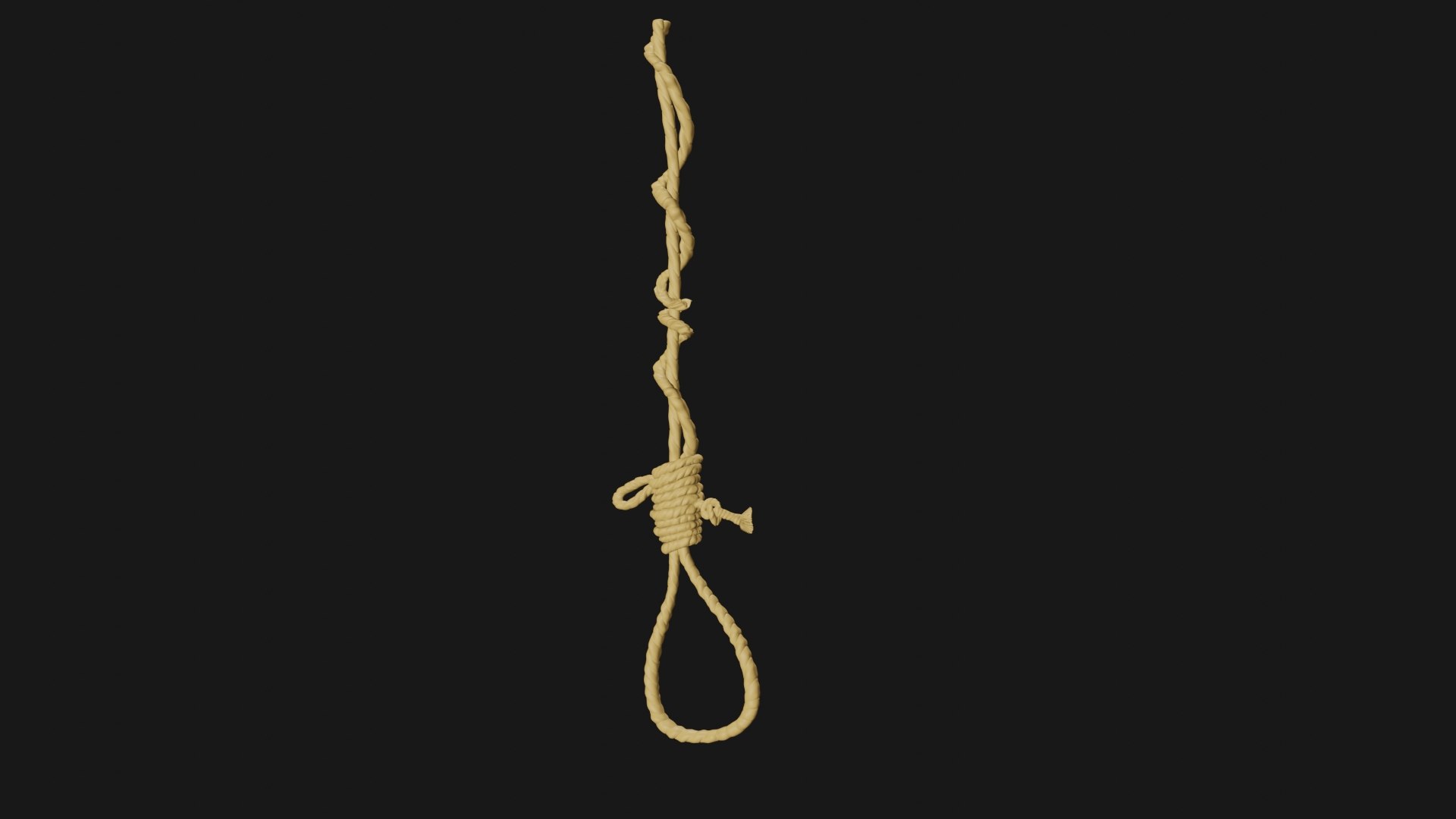 Hangman Noose 3D - TurboSquid 1826421