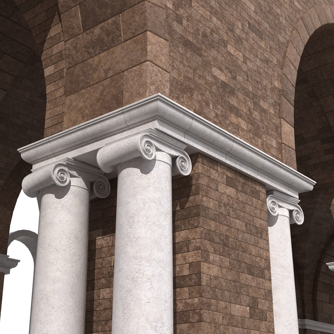 3d Groin Vault Greco Roman Model