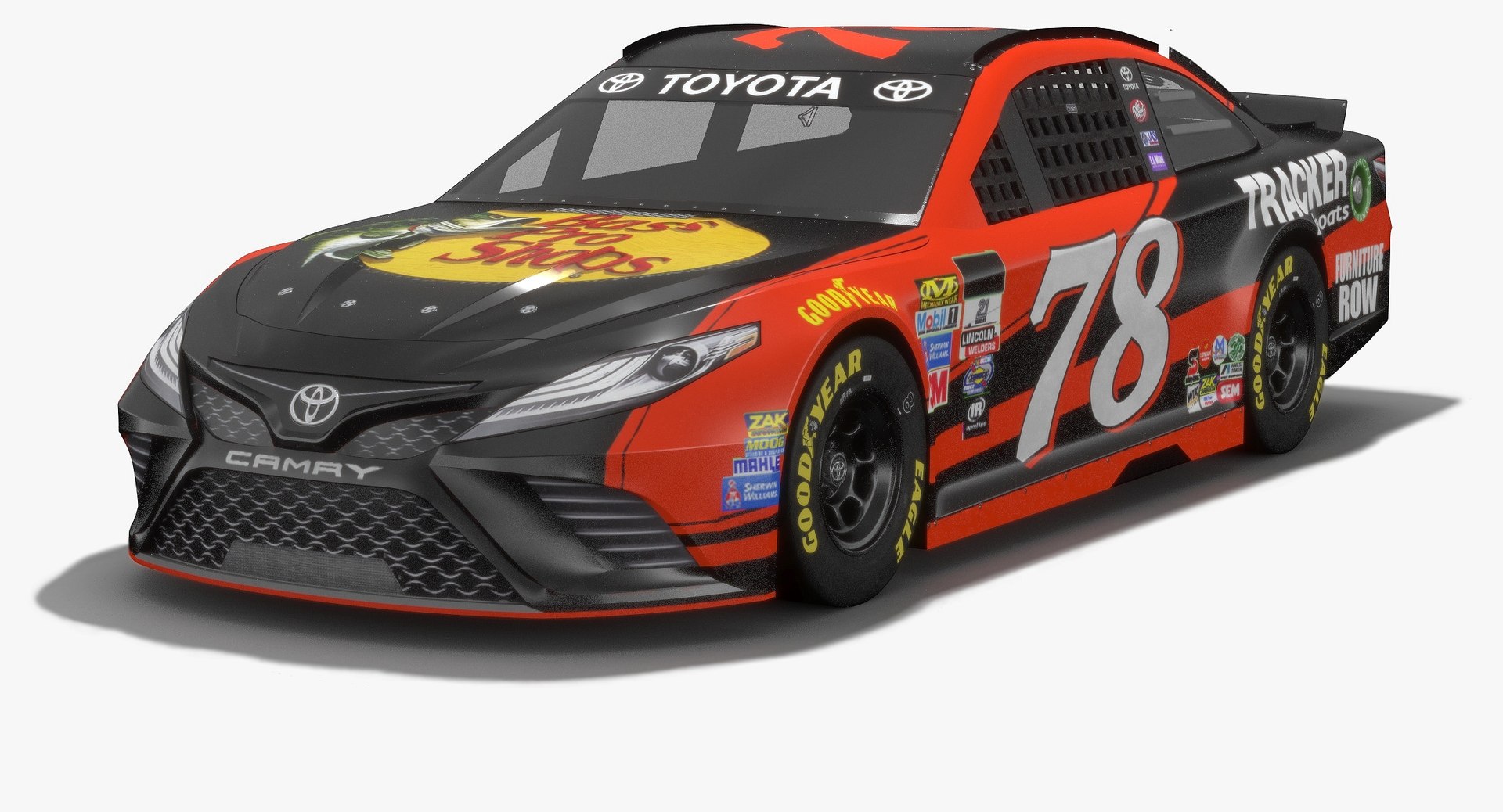 Furniture row racing nascar 3D model - TurboSquid 1252009
