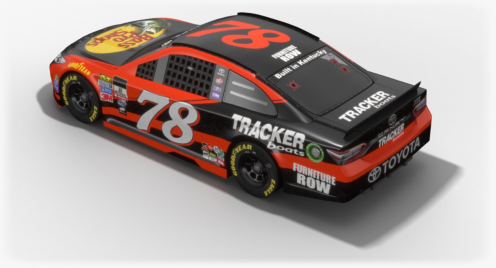Furniture Row Racing Nascar 3D Model - TurboSquid 1252009
