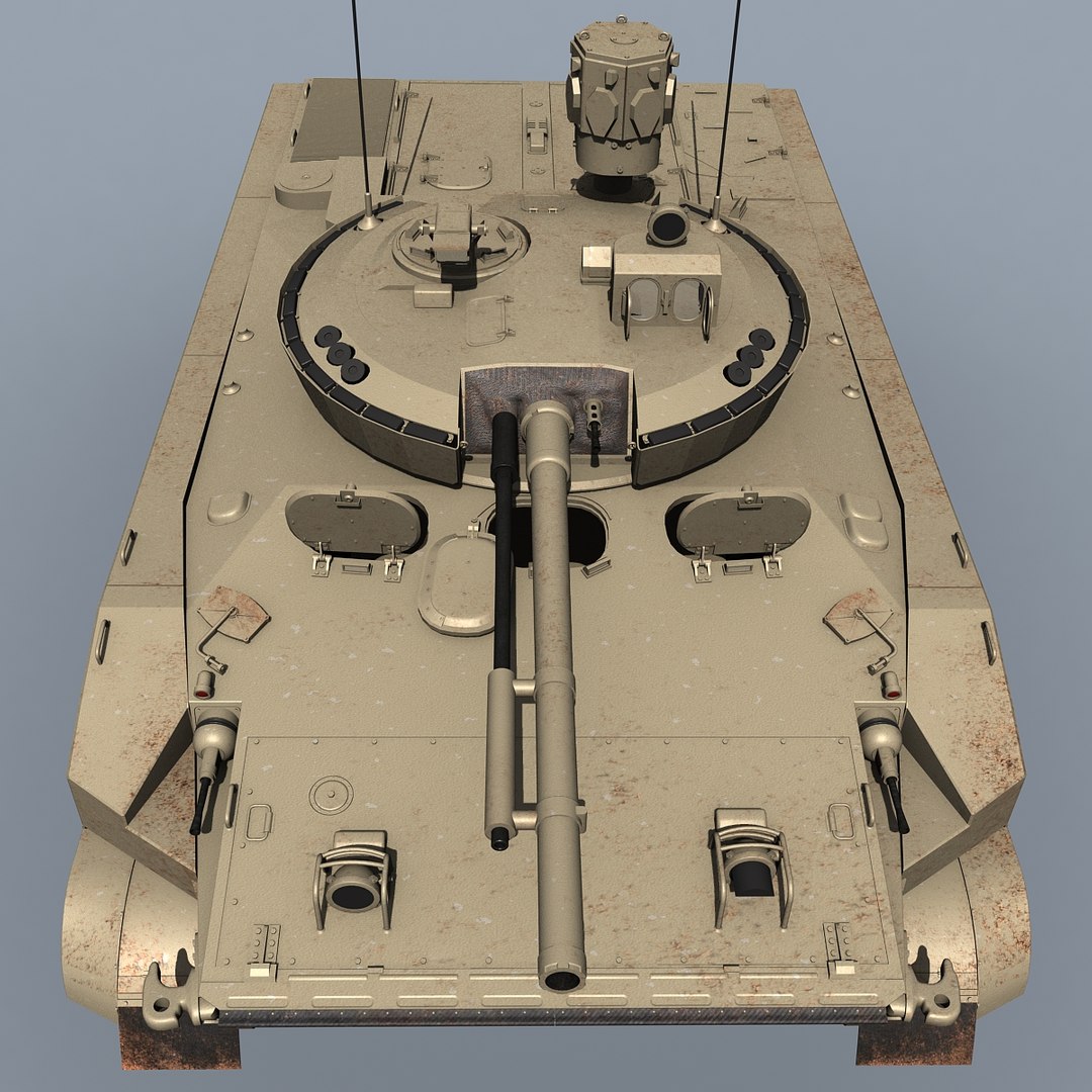 Russian Bmp-3m Arena-e 3d Model
