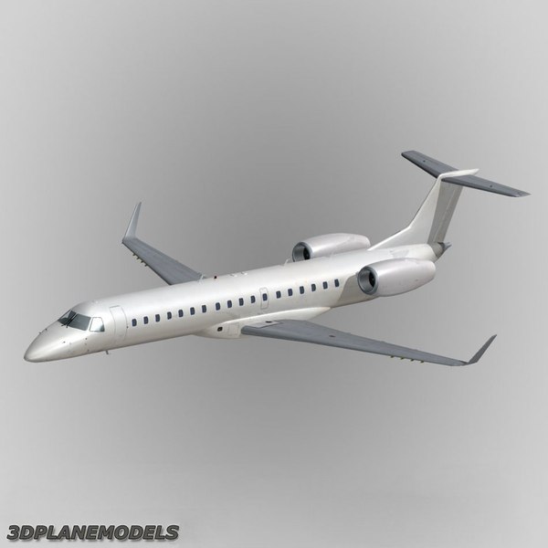 Embraer ERJ 145 3D Models for Download | TurboSquid