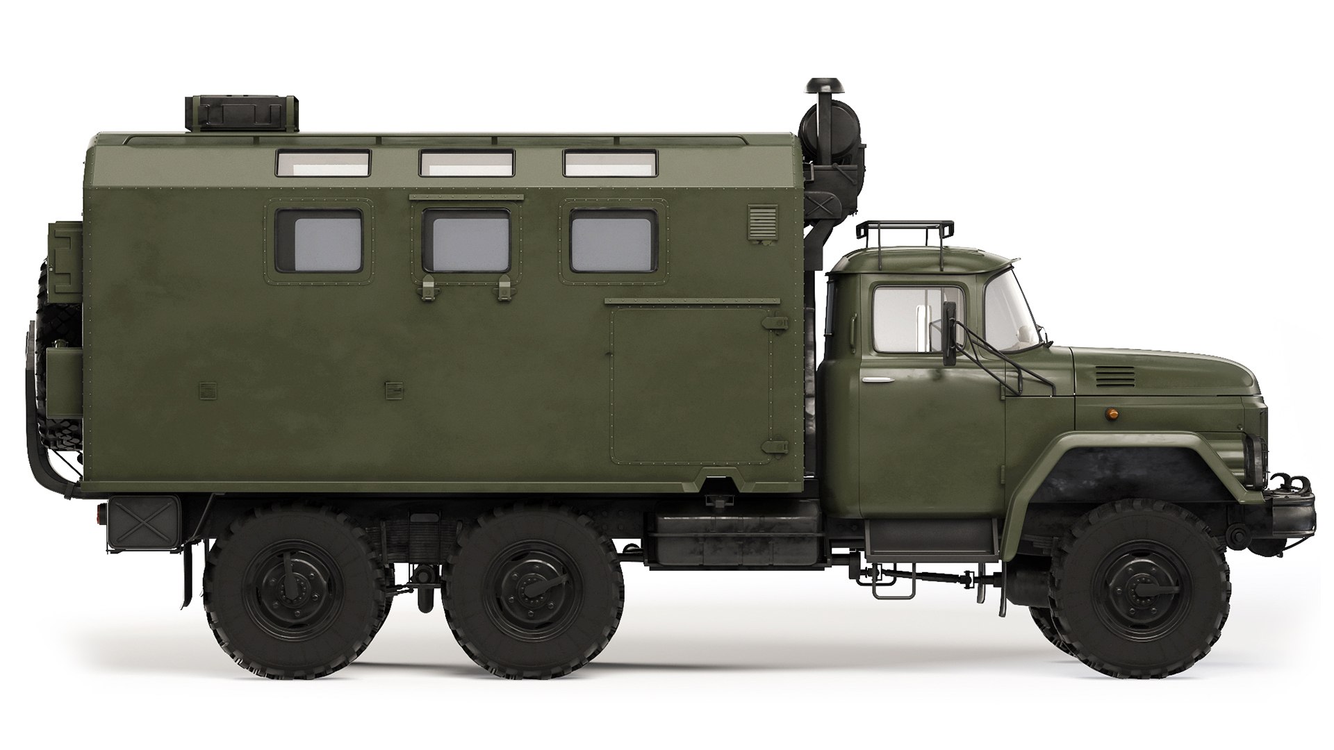 ZiL 131 Kung 1969 3D - TurboSquid 1997946