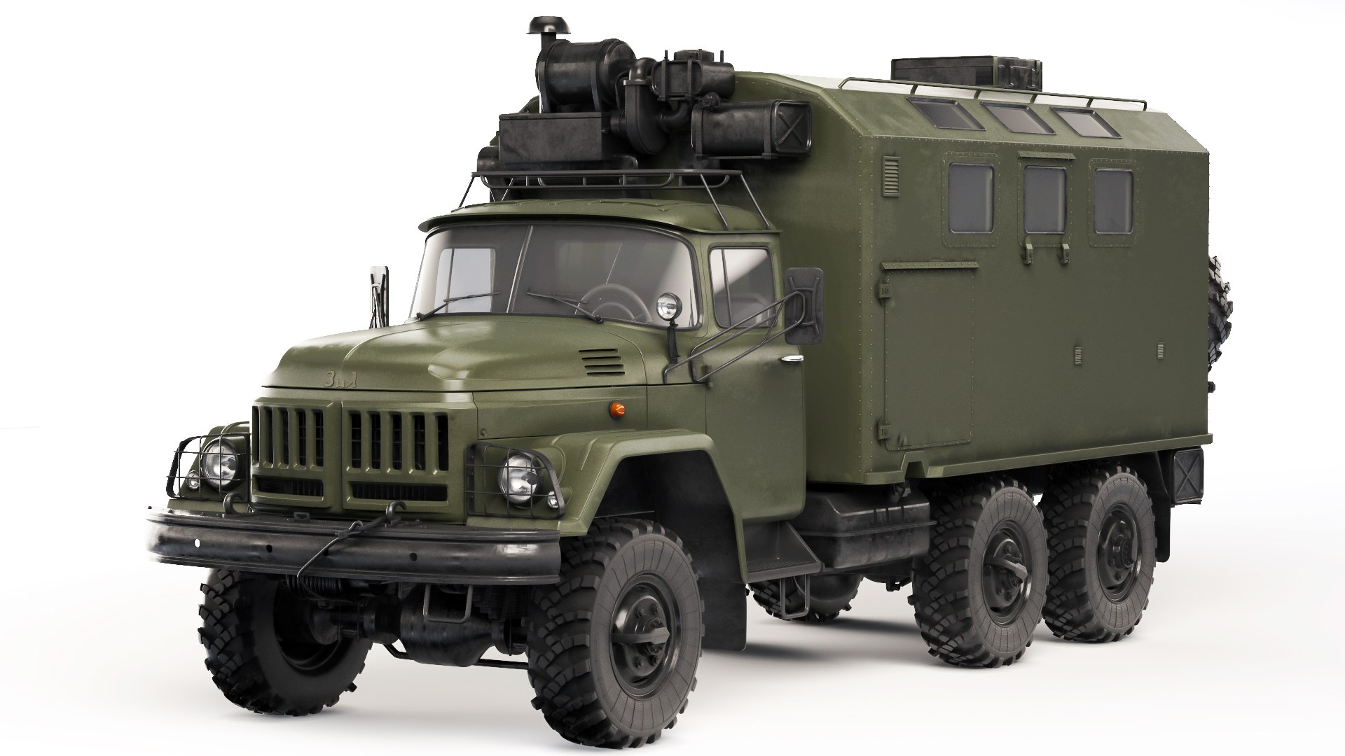 ZiL 131 Kung 1969 3D - TurboSquid 1997946