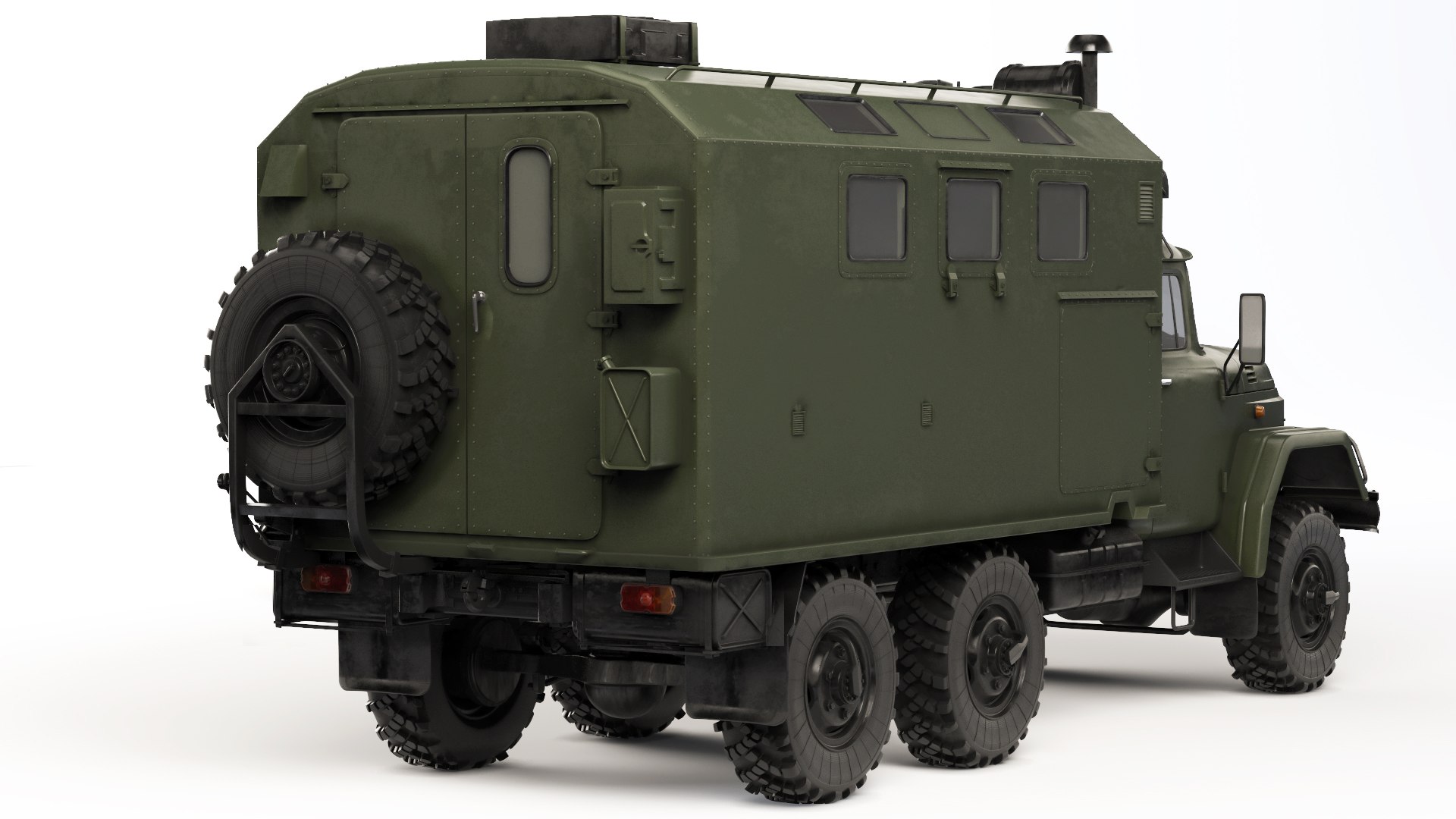 ZiL 131 Kung 1969 3D - TurboSquid 1997946