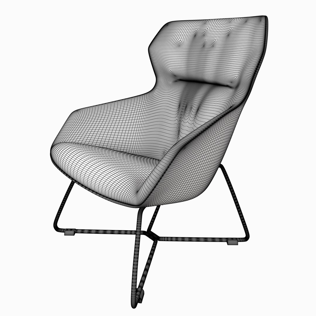 3D Lounge Model - TurboSquid 1534104