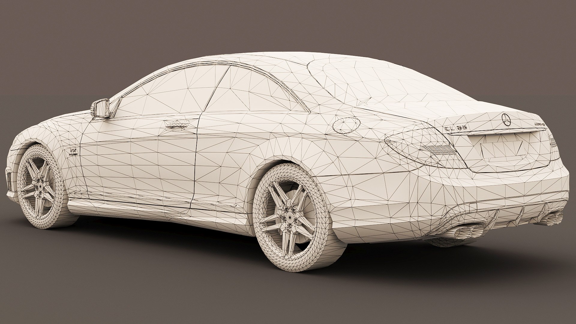 Mercedes Benz Amg Cl65 2007 3D Model - TurboSquid 2188203