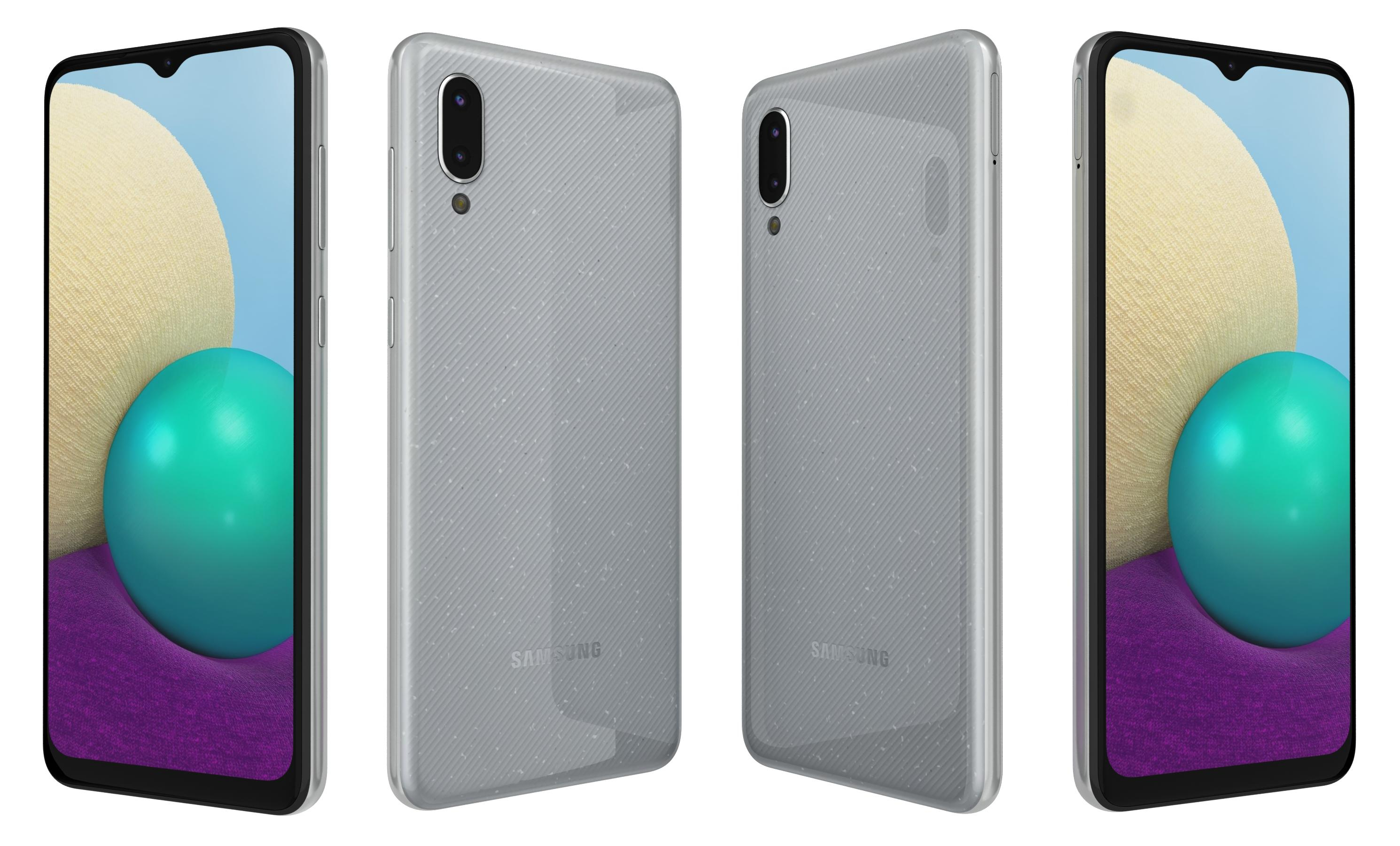 3D samsung galaxy a02 colors model - TurboSquid 1691429