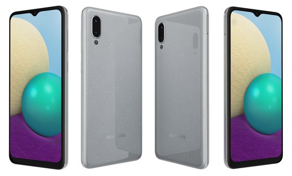 3D samsung galaxy a02 colors model - TurboSquid 1691429