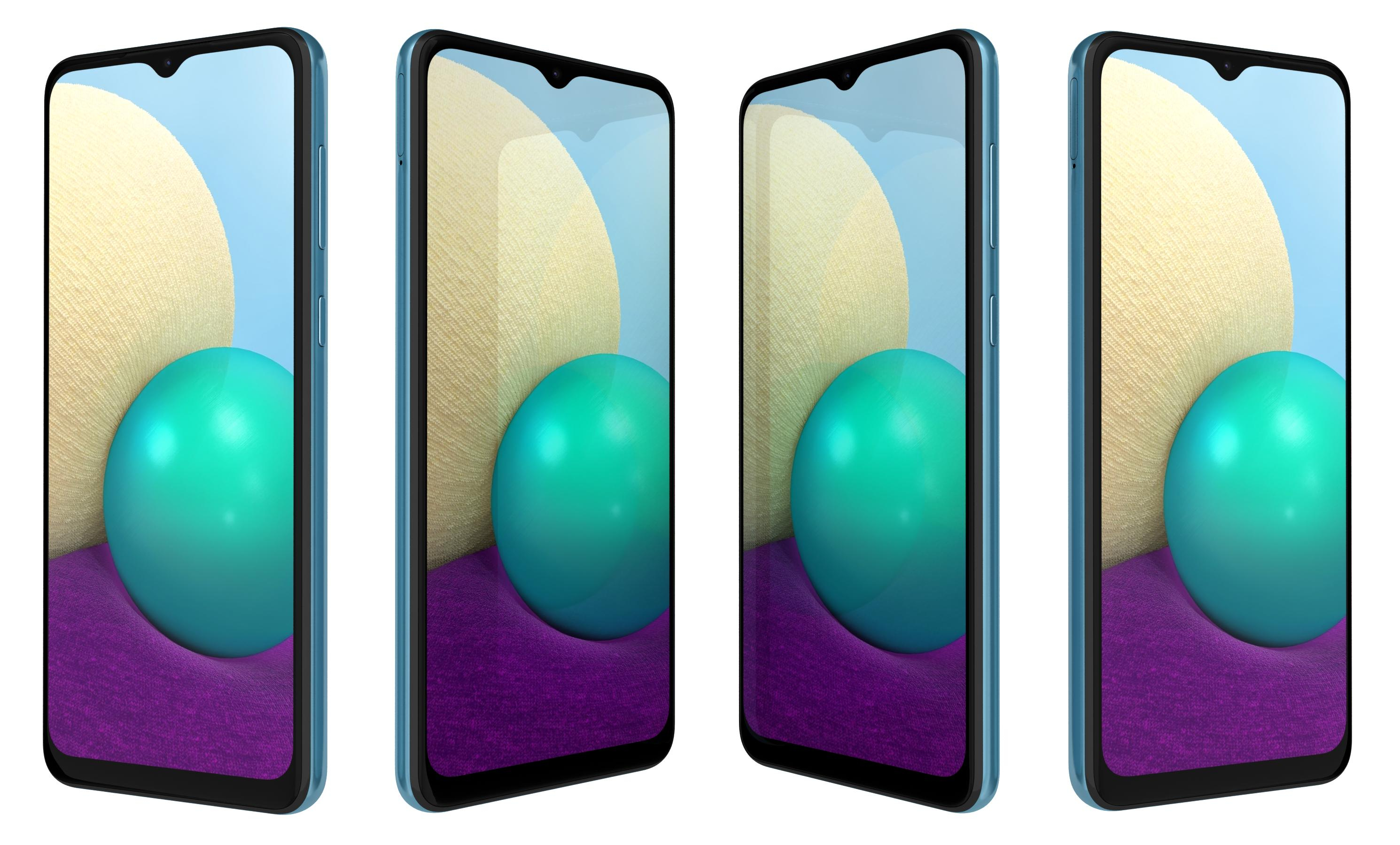 Samsung Galaxy A02 todas as cores (1) Modelo 3D - TurboSquid 1691429