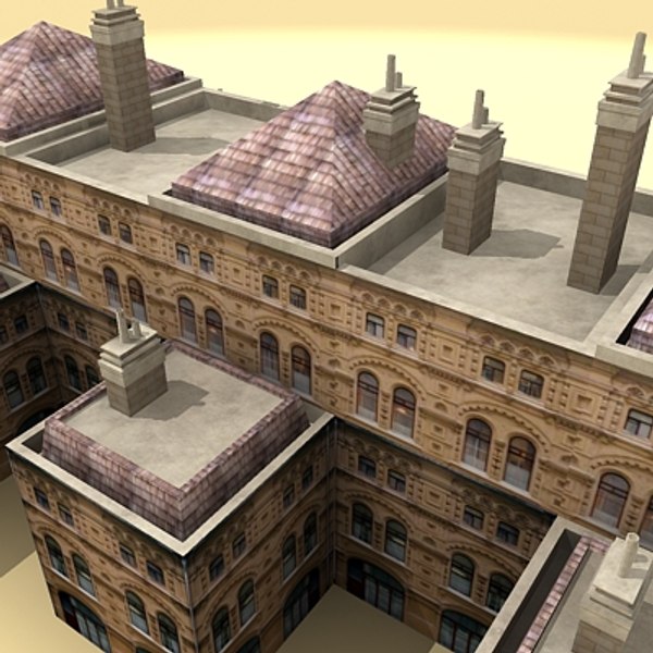 free 3ds mode building house