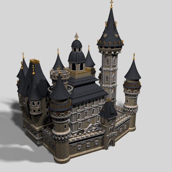Castle 3D Models for Download | TurboSquid