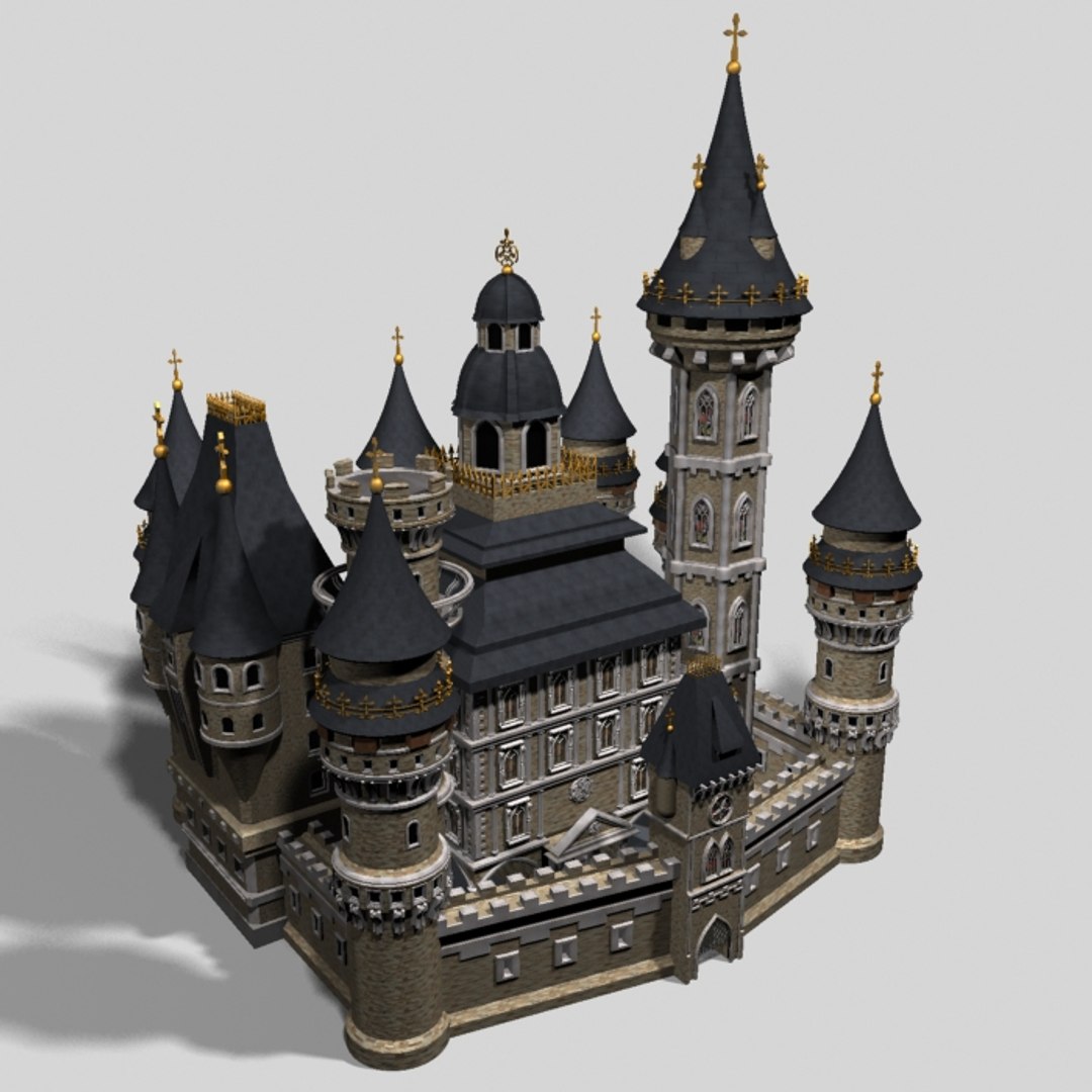 3d fantasy castle