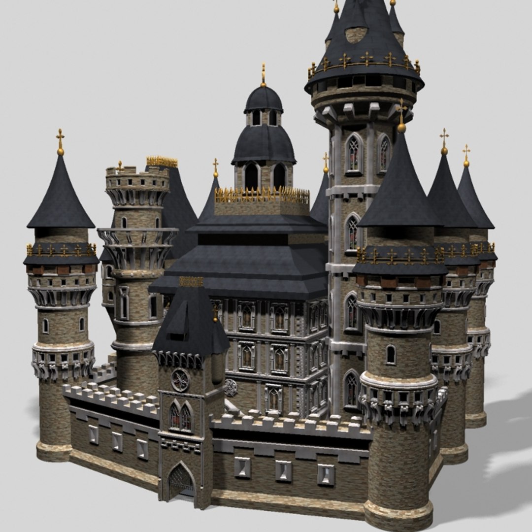 3d fantasy castle