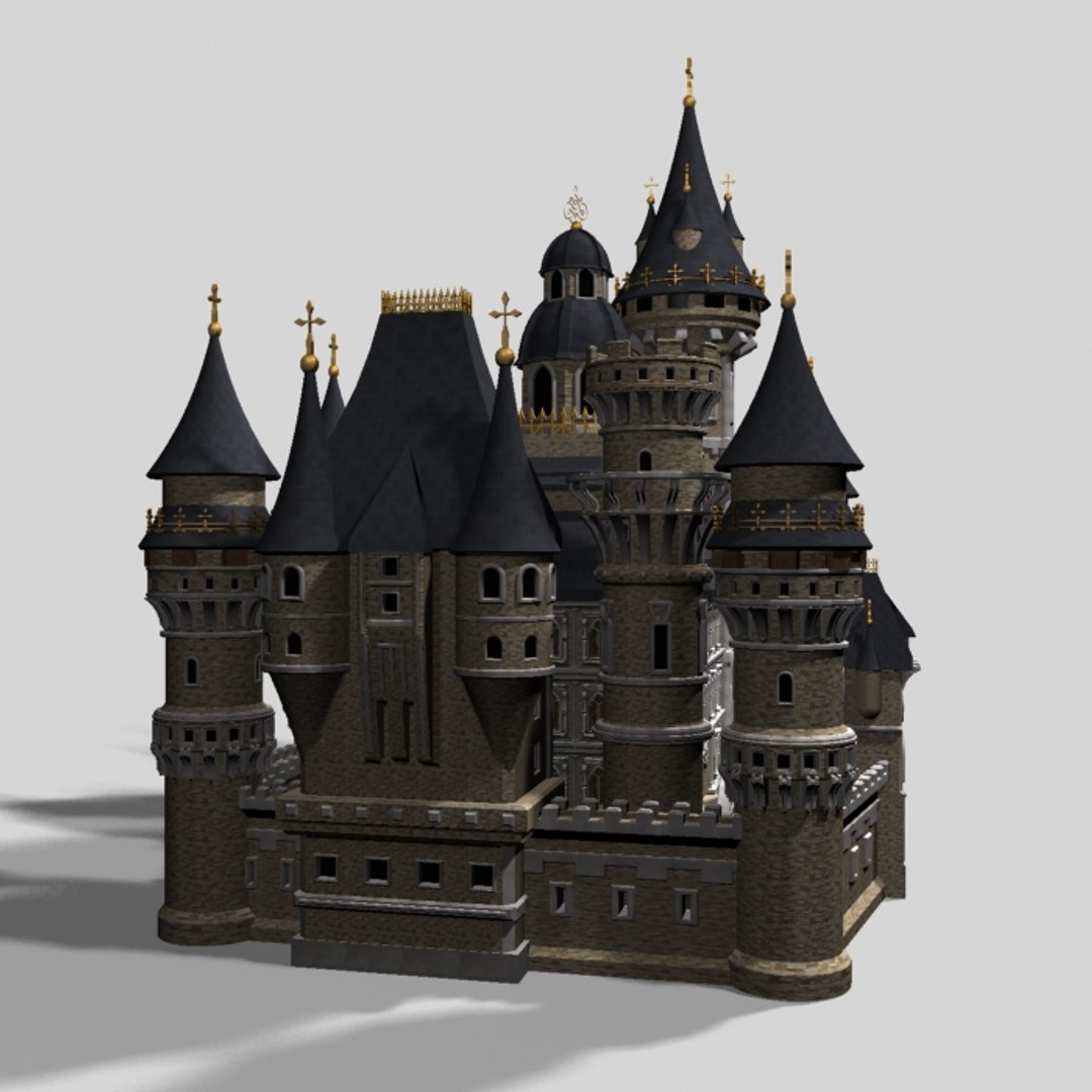 3d fantasy castle
