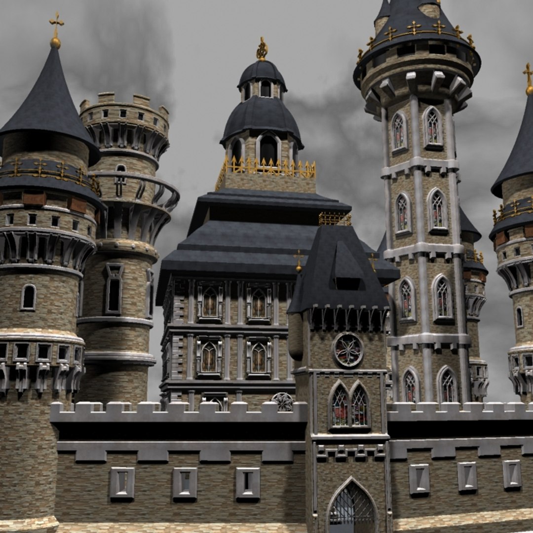 3d fantasy castle