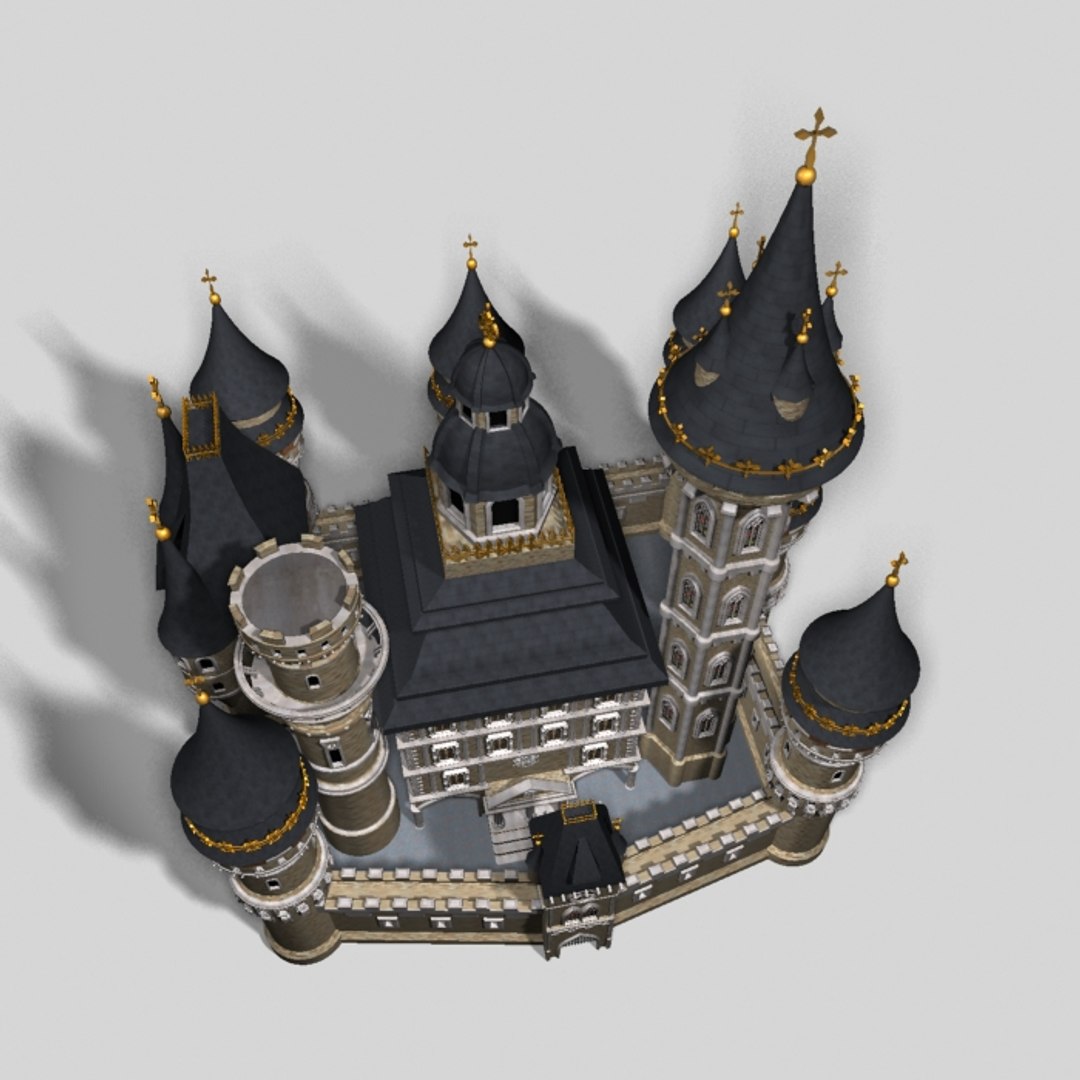 3d fantasy castle