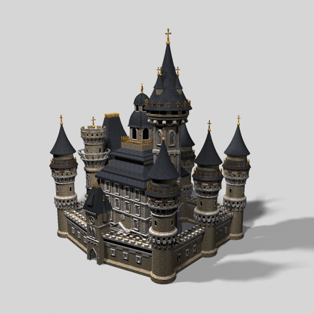 3d fantasy castle