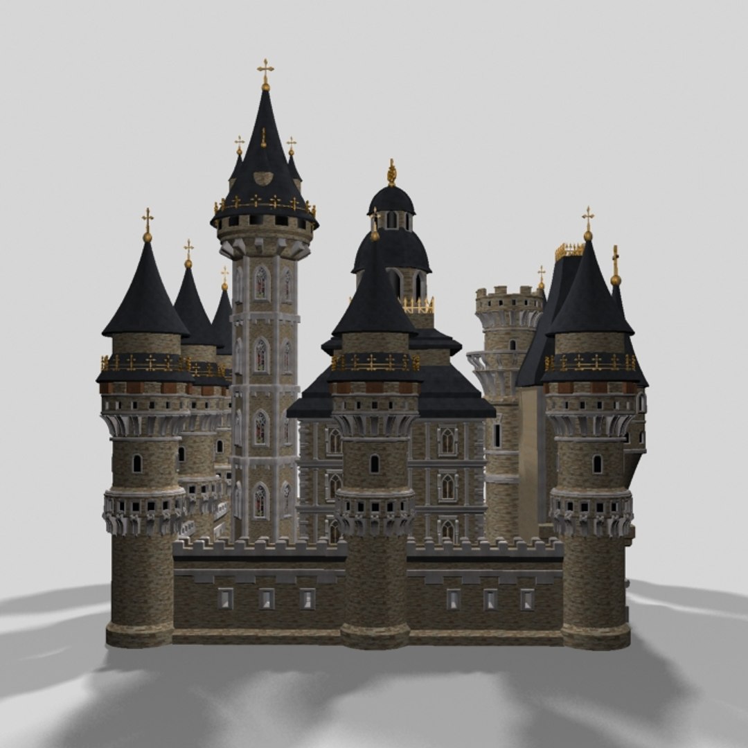 3d fantasy castle