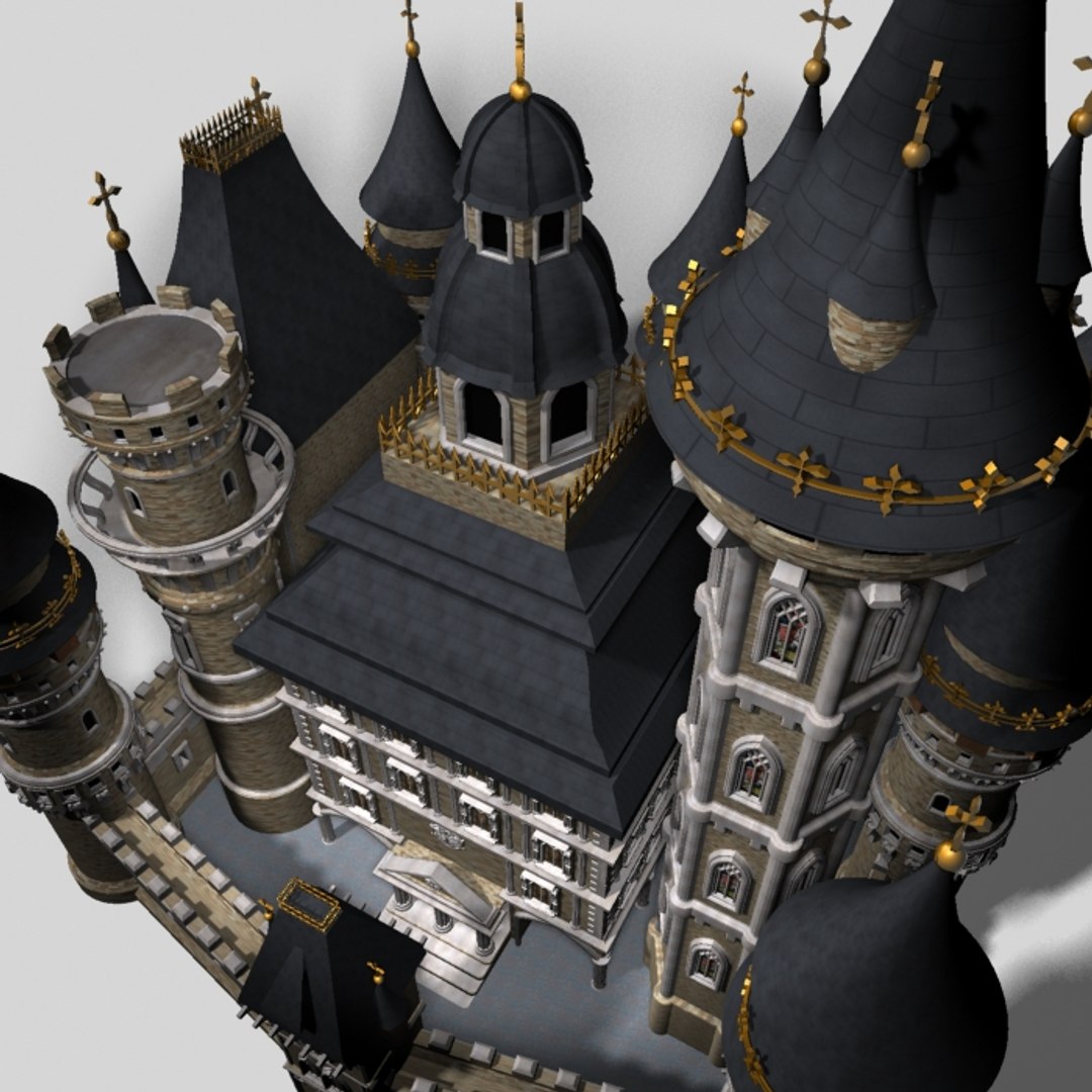 3d fantasy castle