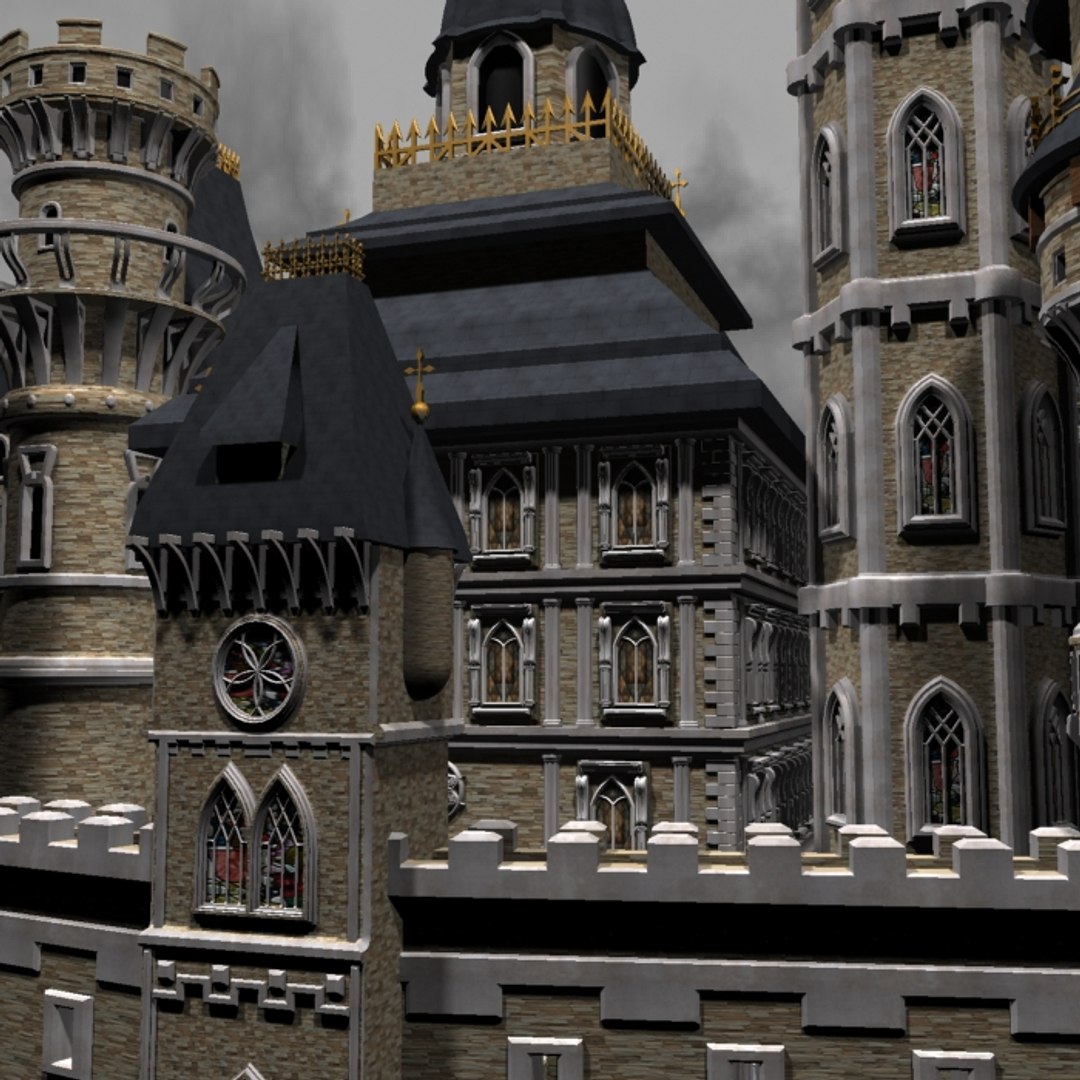 3d fantasy castle