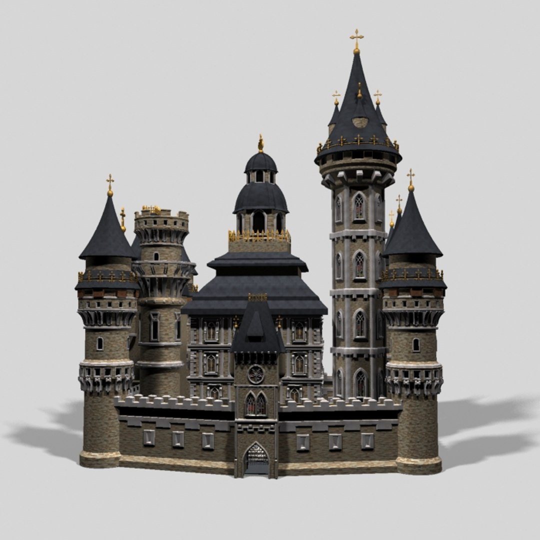 3d fantasy castle