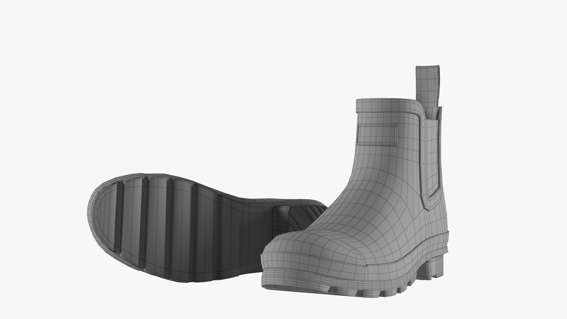 Chelsea Rain Boots 3D Model - TurboSquid 1802545
