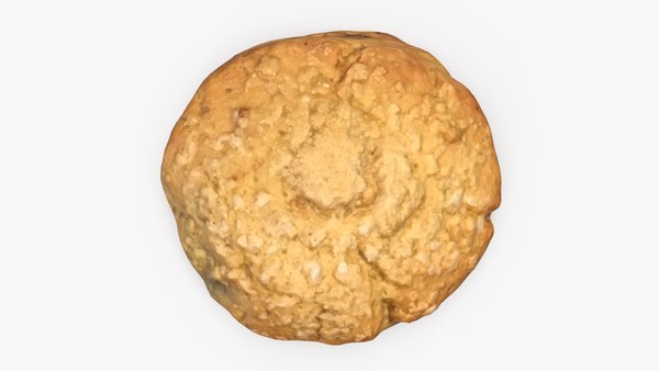 3D Blue Berry Scone model - TurboSquid 1719467