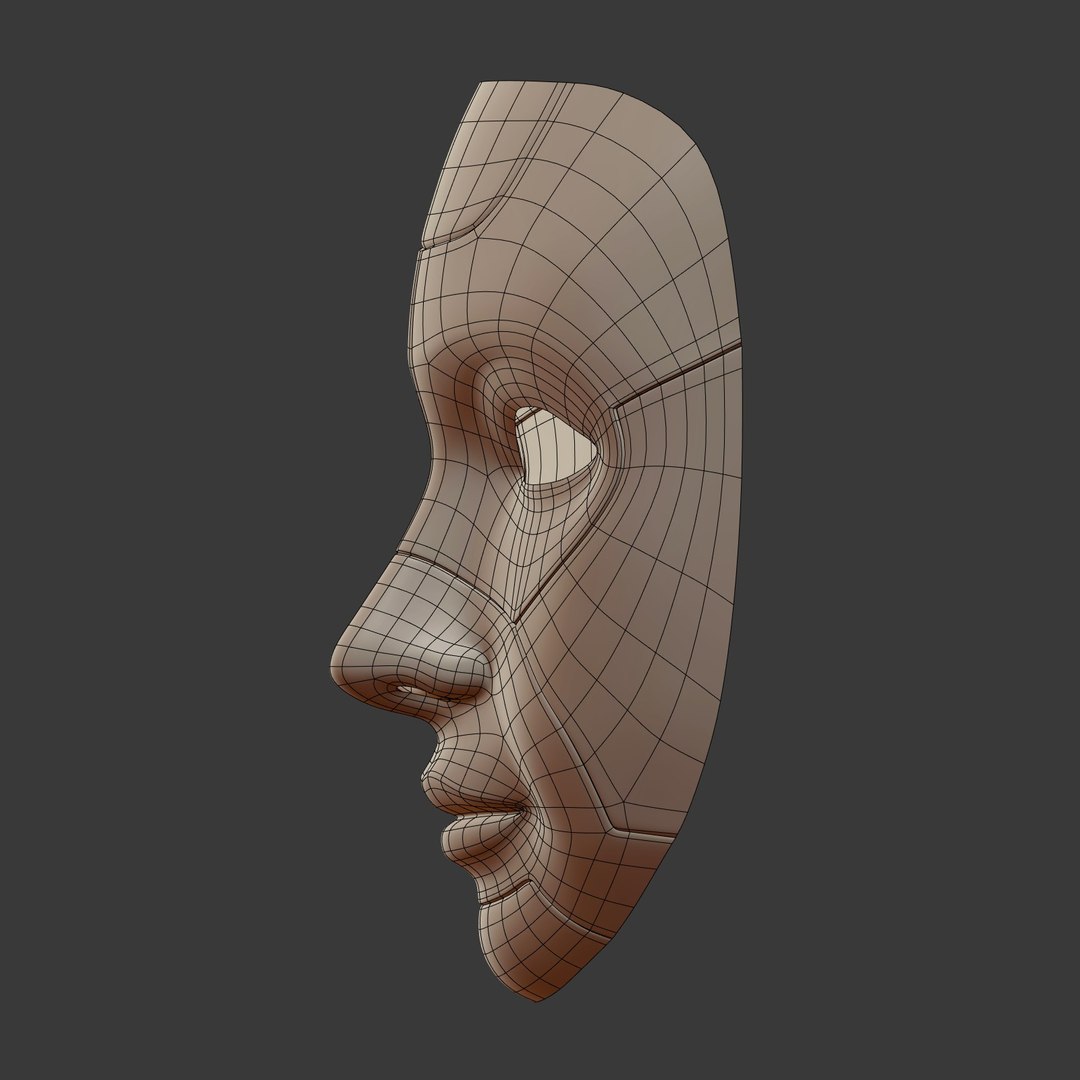 3D robot mask model - TurboSquid 1567547