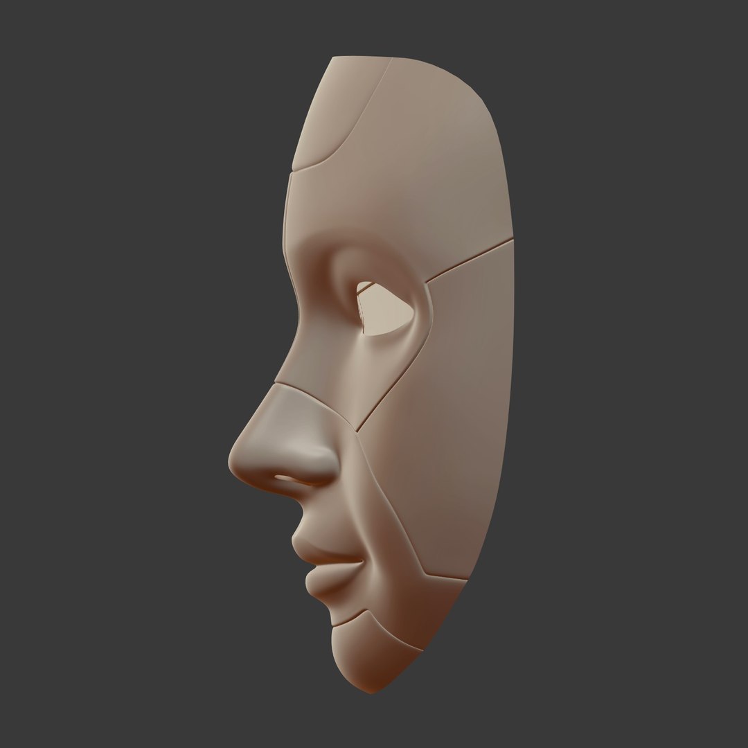 3D robot mask model - TurboSquid 1567547