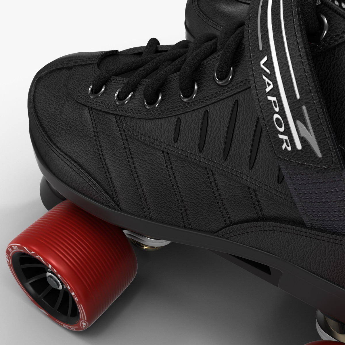 3ds max quad roller skates black