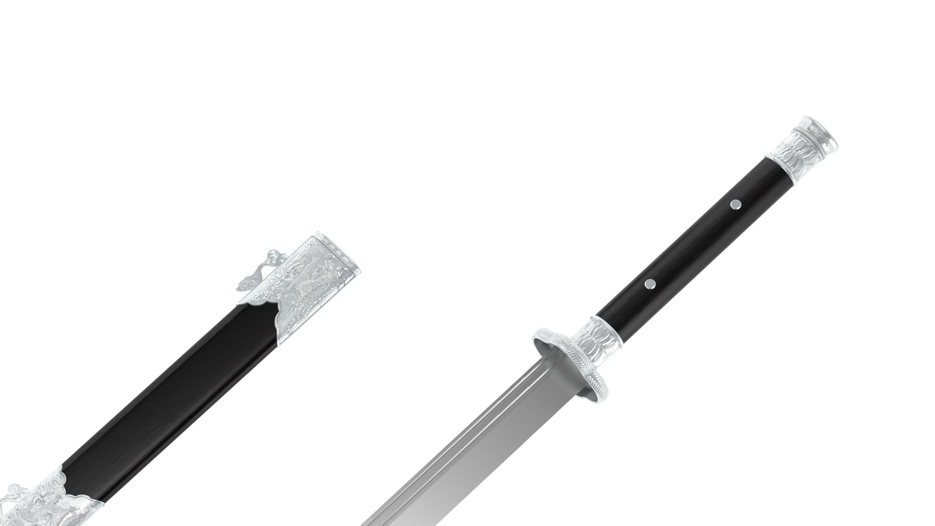 Dao Sword Model - TurboSquid 1717995