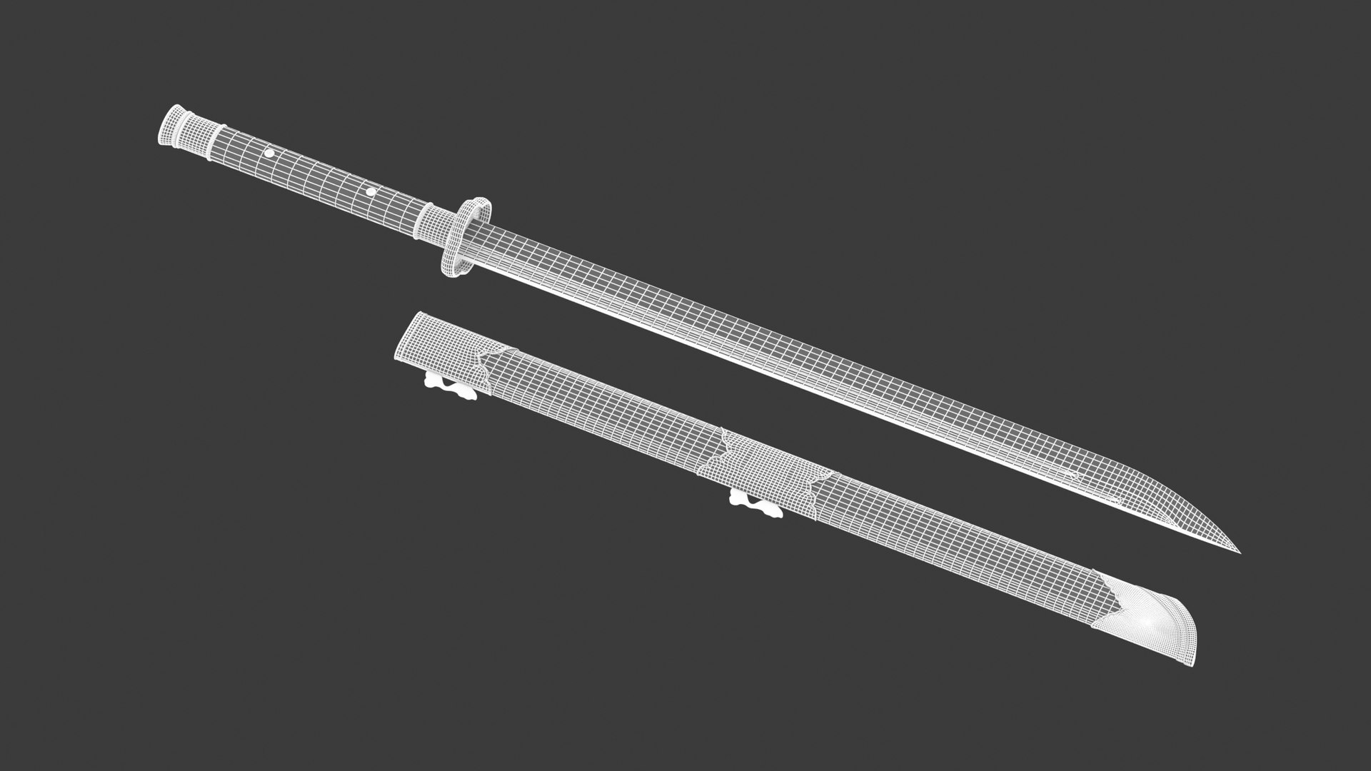 Dao Sword Model - TurboSquid 1717995