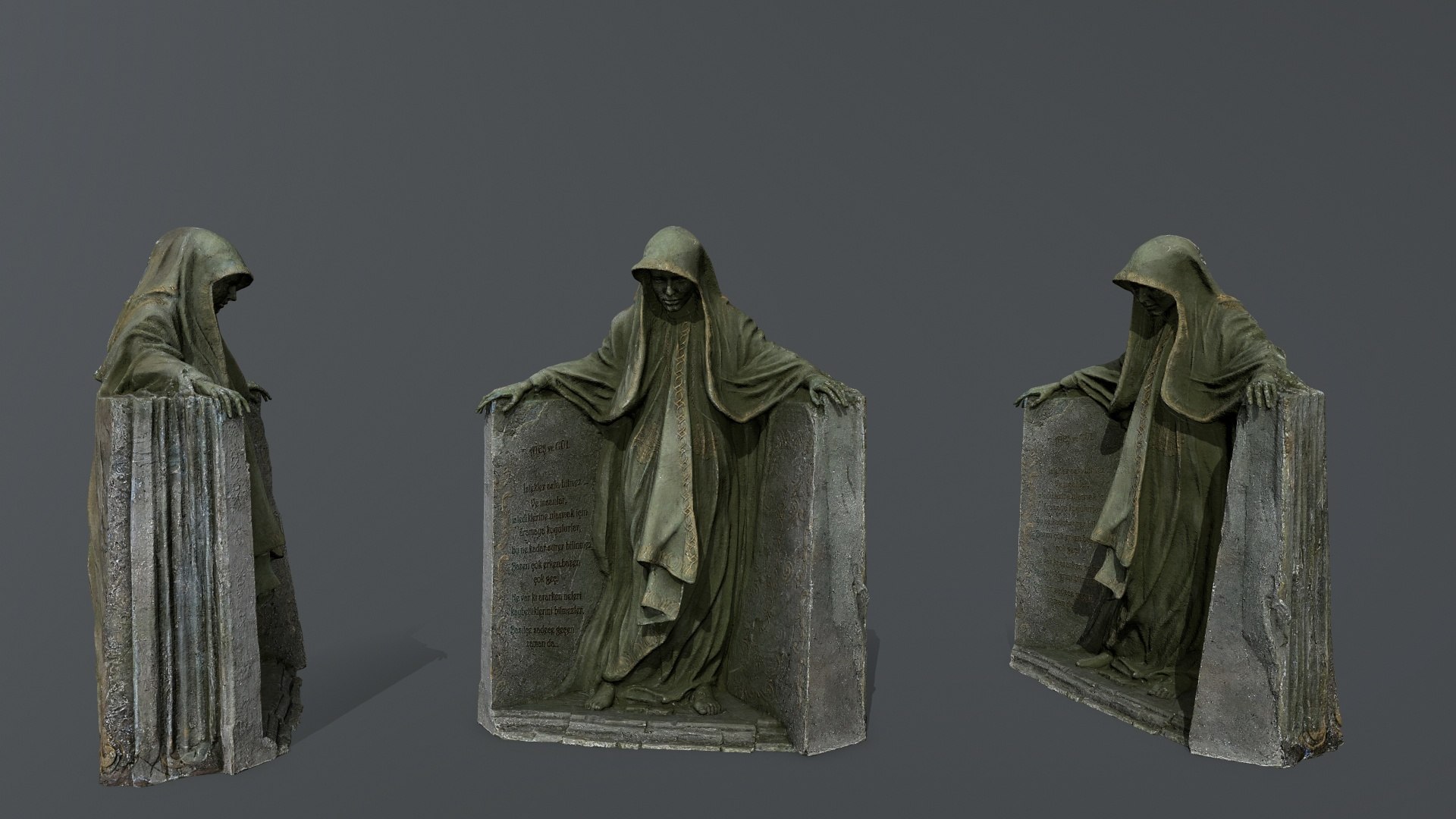 Dark Statue 3D Model - TurboSquid 2374933