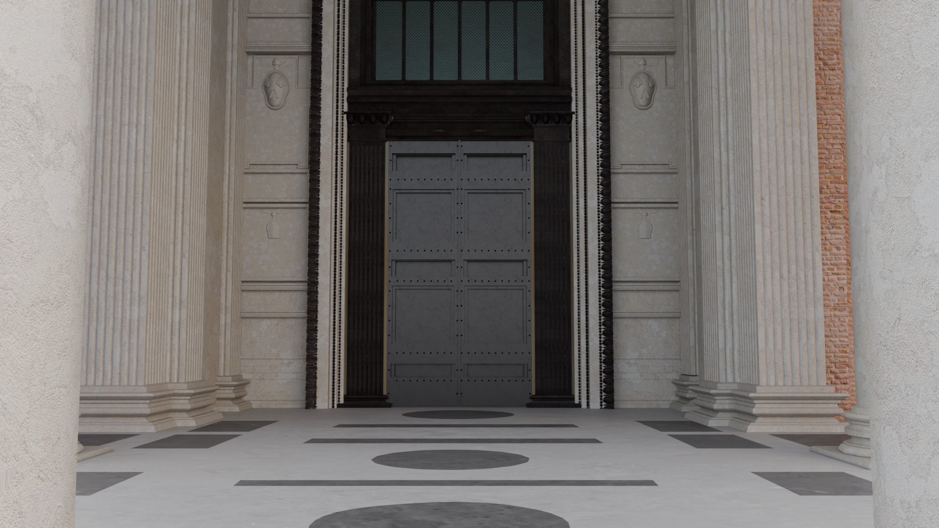 3D Ancient Roman Pantheon High Detail PBR Texture 3D Model 3D Model ...