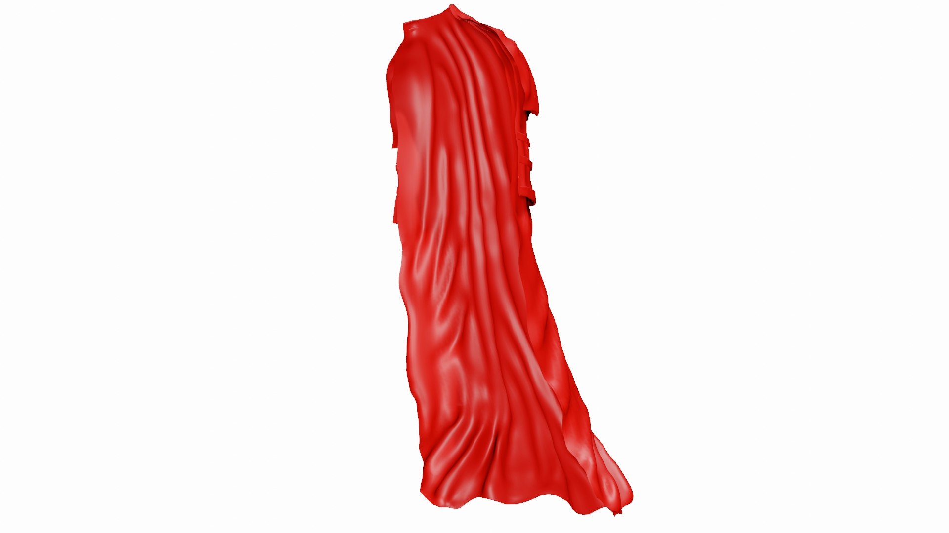 3D Rigged Cape Model - TurboSquid 1825345