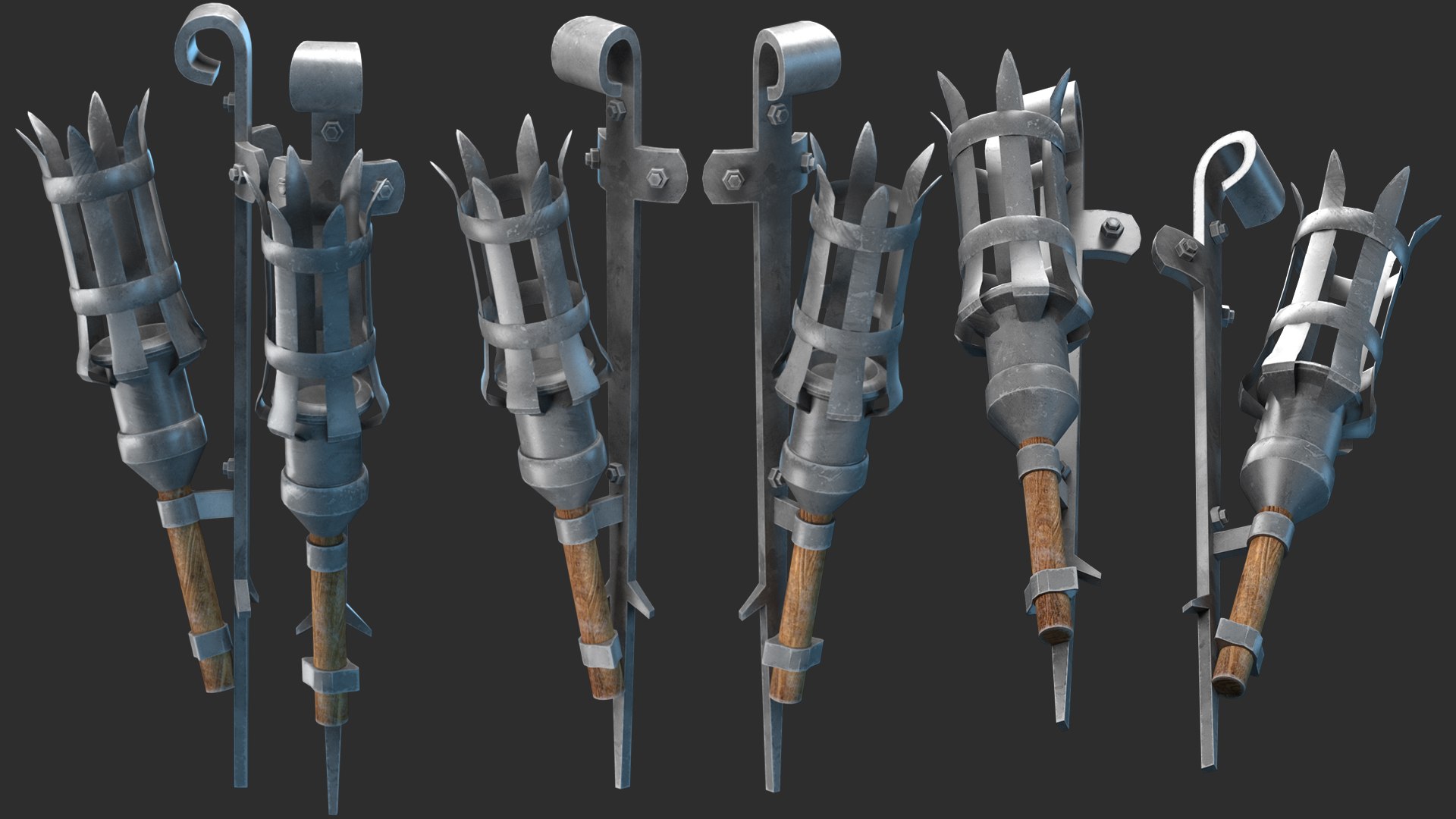 Torch Low-poly 3D Model 3D - TurboSquid 1716628