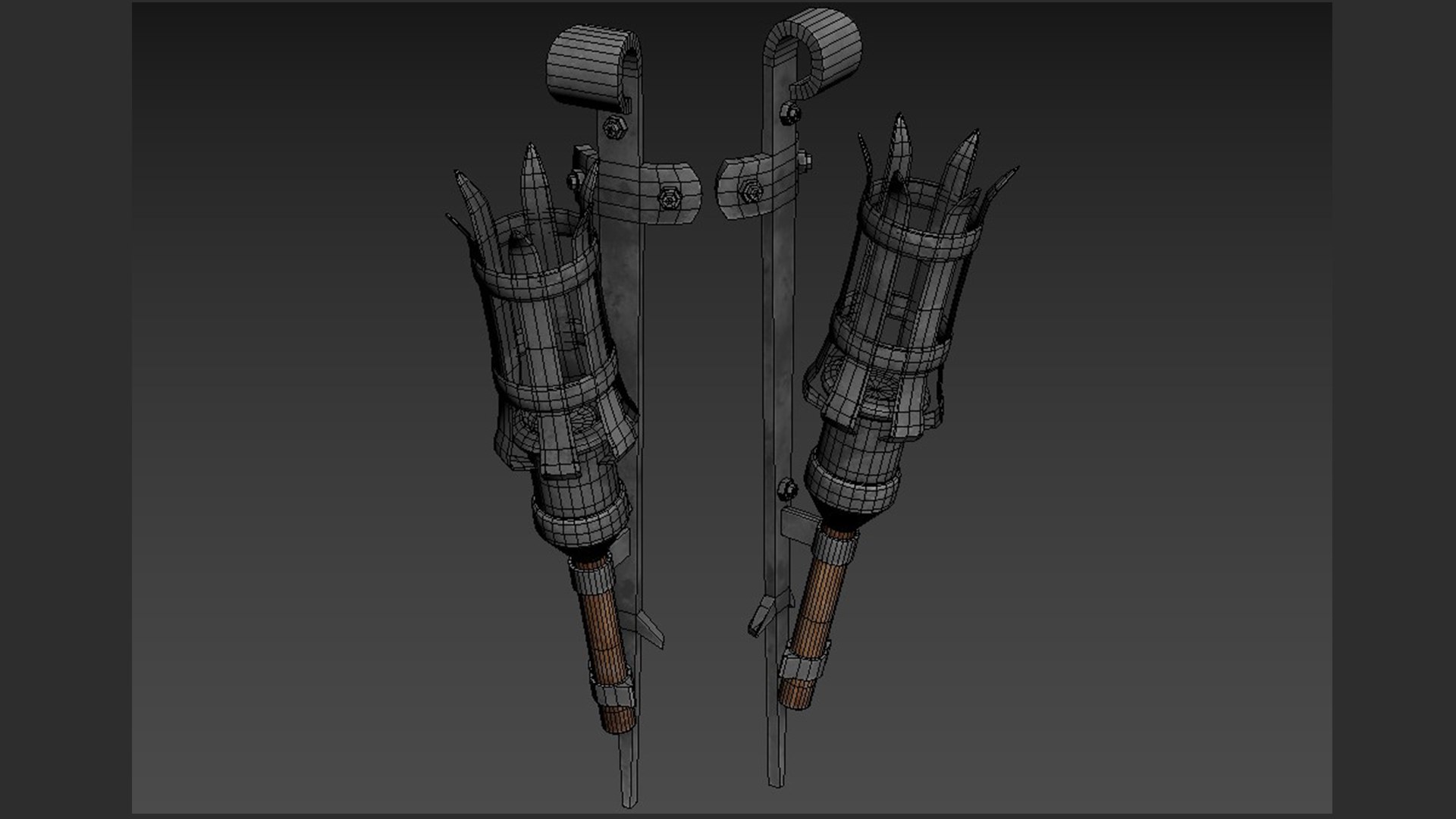 Torch Low-poly 3D Model 3D - TurboSquid 1716628