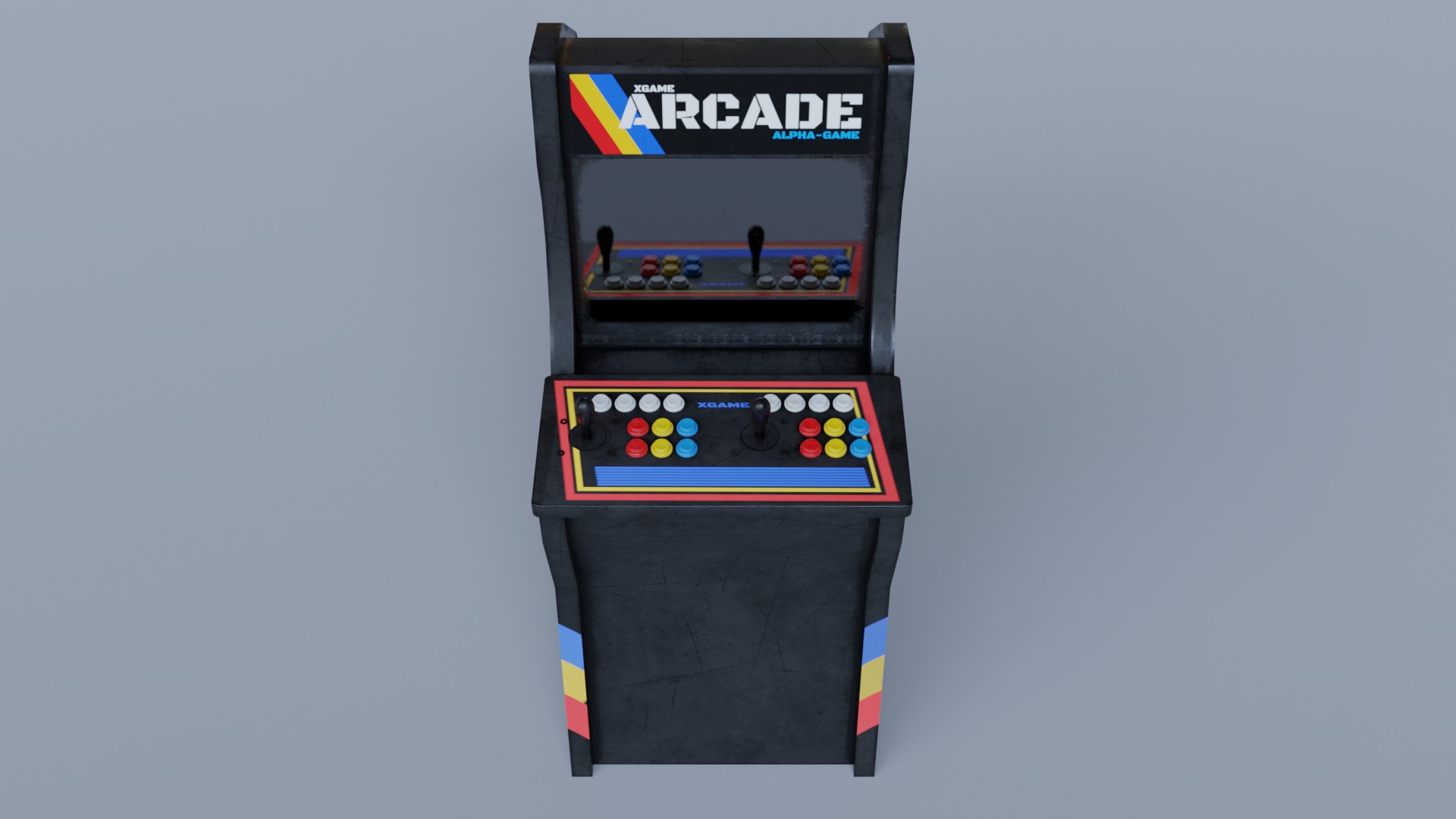3D Arcade Cabinet - TurboSquid 1956543