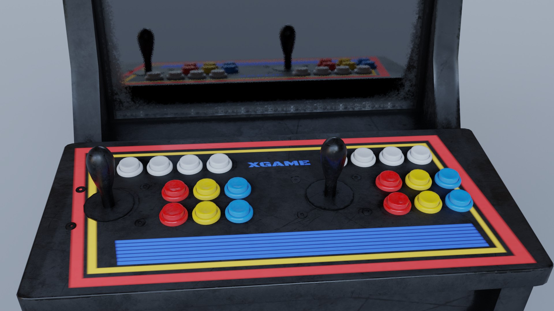 3D Arcade Cabinet - TurboSquid 1956543