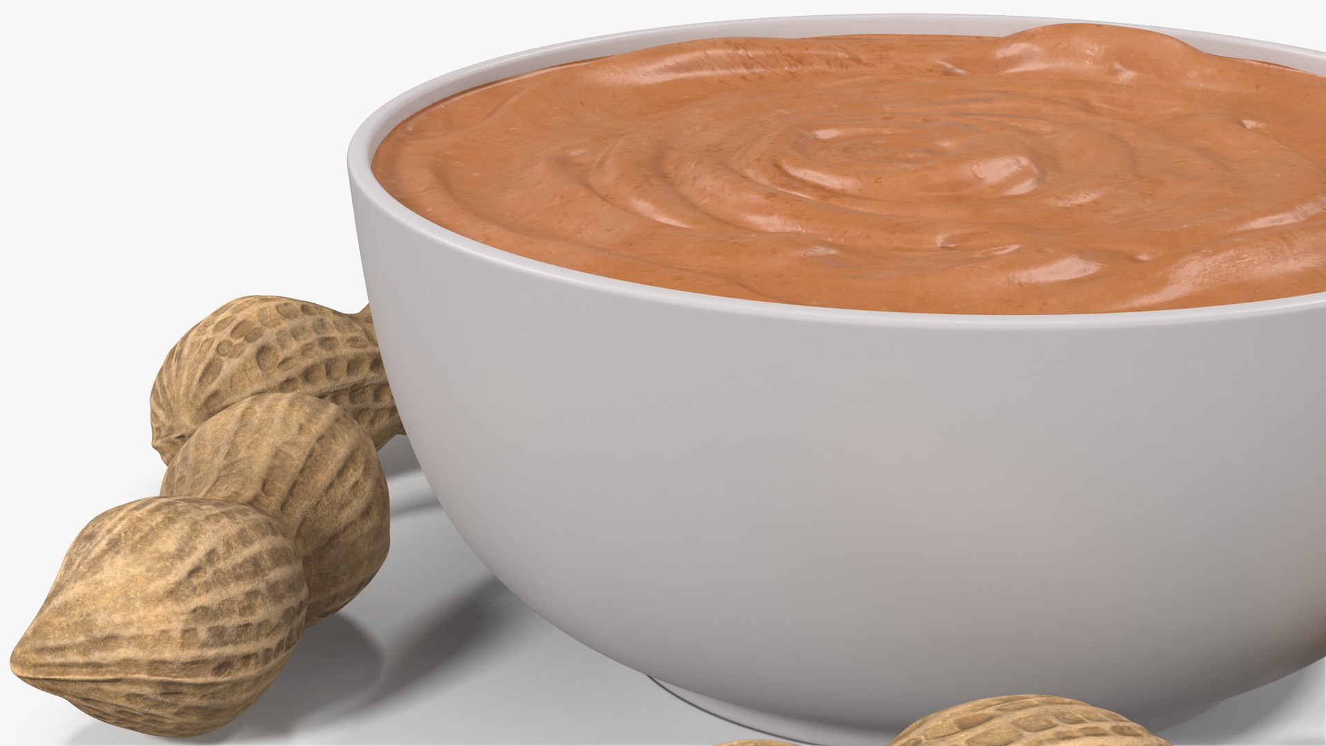 3D peanut butter plate 2 model - TurboSquid 1443245