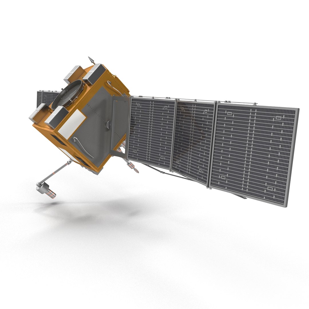 gps satellite navstar block 3d model