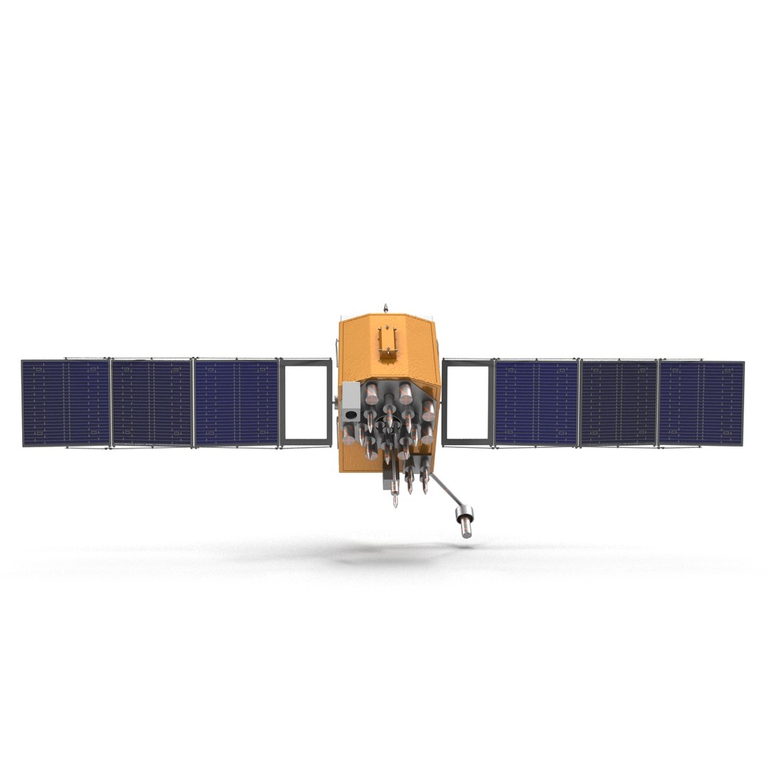 gps satellite navstar block 3d model