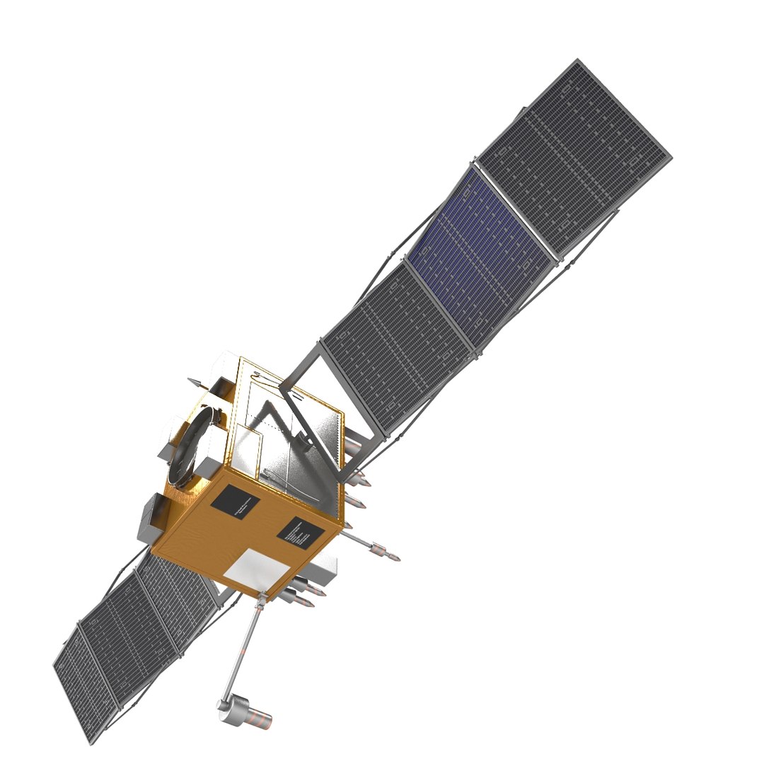 gps satellite navstar block 3d model